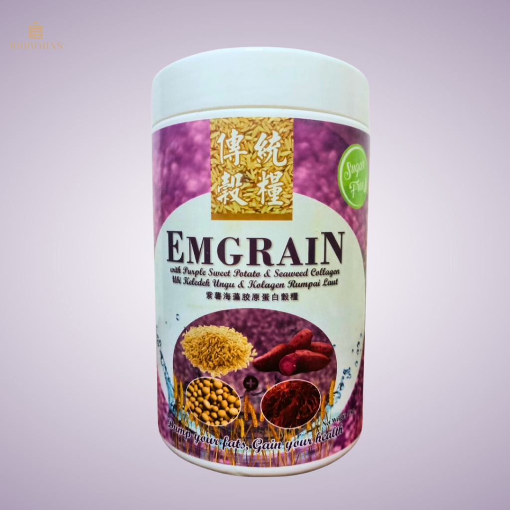 EMGRAIN PURPLE POTATO SEAWEED COLLAGEN WITH OATS ( SUGAR FREE ...