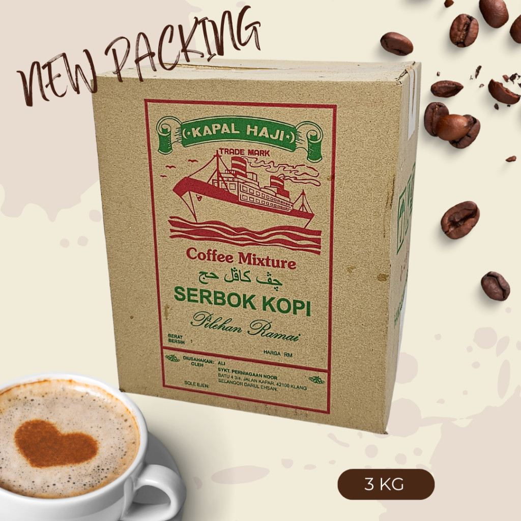 Kapal Haji Serbuk Kopi / Coffee Mixture (3KG) | Shopee Malaysia