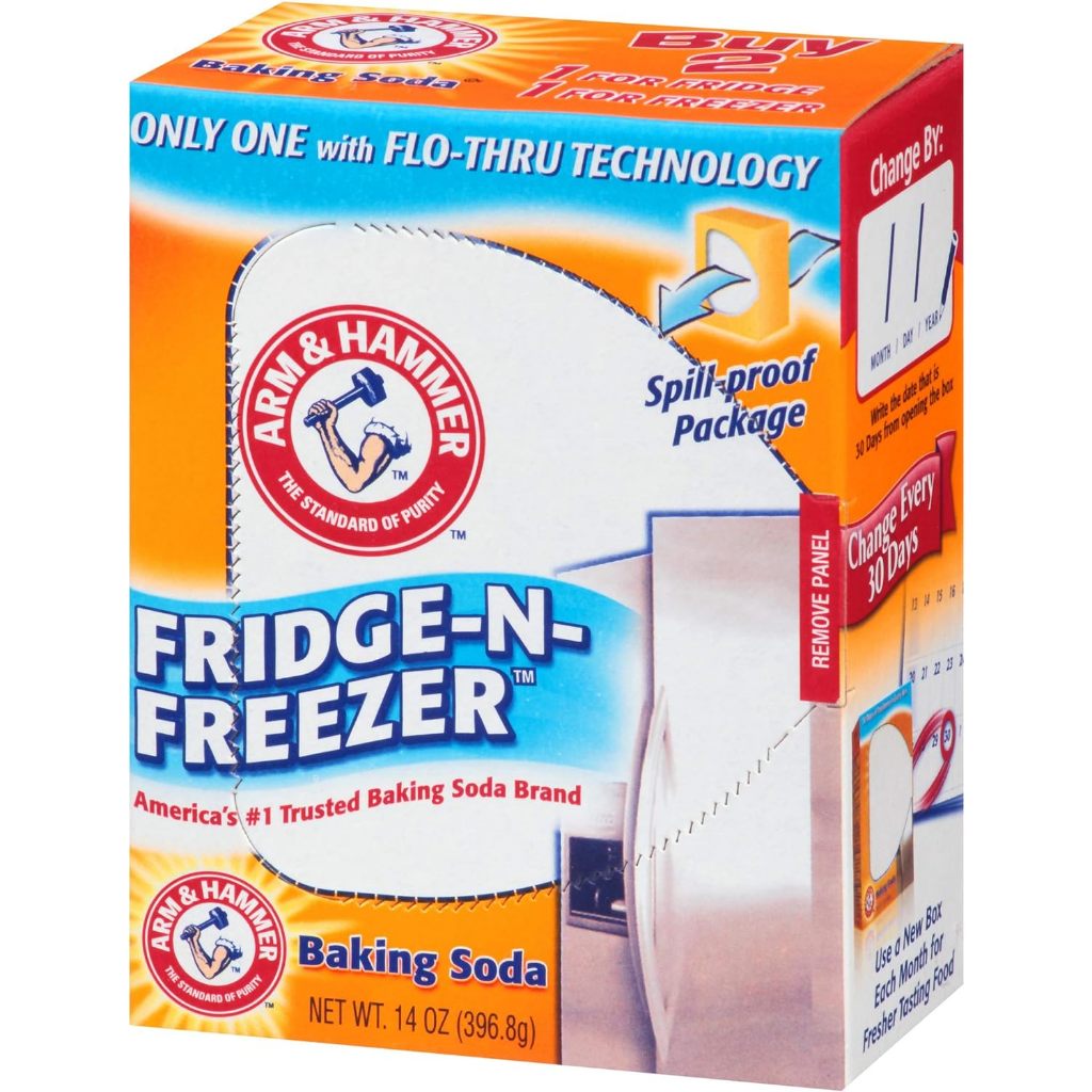 Arm & Hammer Baking Soda | Fridge-n-Freezer Odor Absorber | Laundry ...