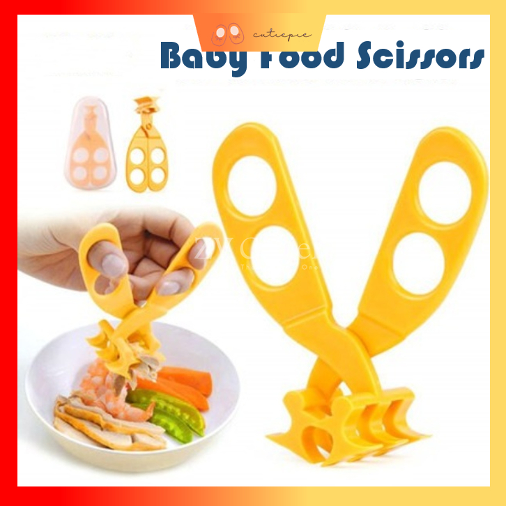 Baby Food Scissors Cutter Masher Grinder Chopper Crusher 宝宝辅食剪刀 ...