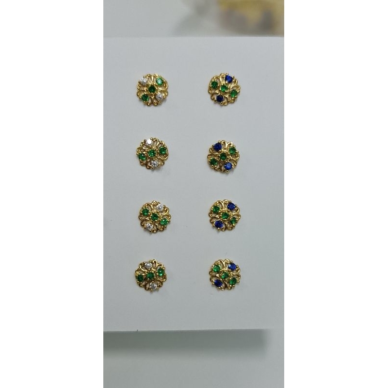 fancy mini stone button wax mukuthi | Shopee Malaysia
