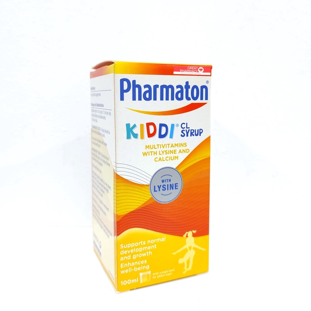 Pharmaton Kiddi Syrup 100ml | Shopee Malaysia