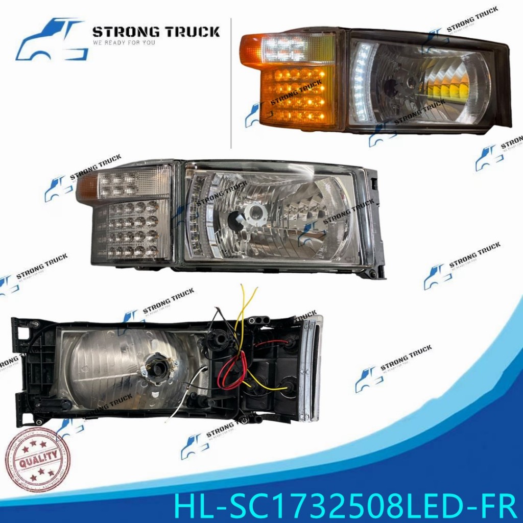 SCANIA 124 R/P HEAD LAMP W/DAYLIGHT SIGNAL LED LH RH | Shopee Malaysia