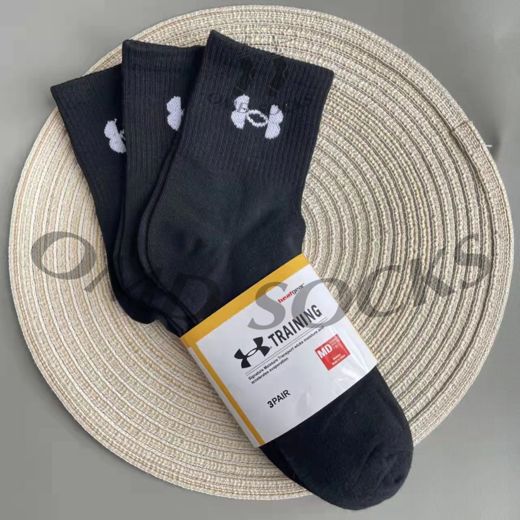 [3 Pasang] Stokin Adidas Socks Fashion Cotton Sock Sport Socks Running ...