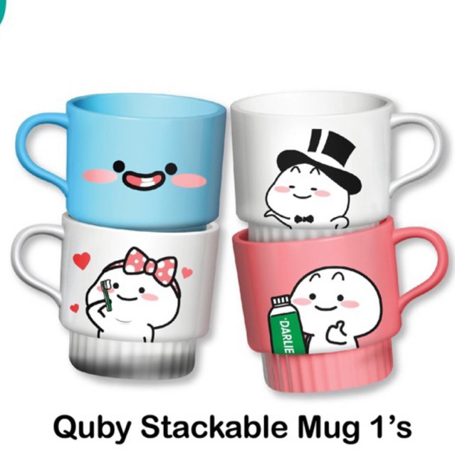 Darlie Quby Mug Collection 4design RANDOMLY DESIGN | Shopee Malaysia