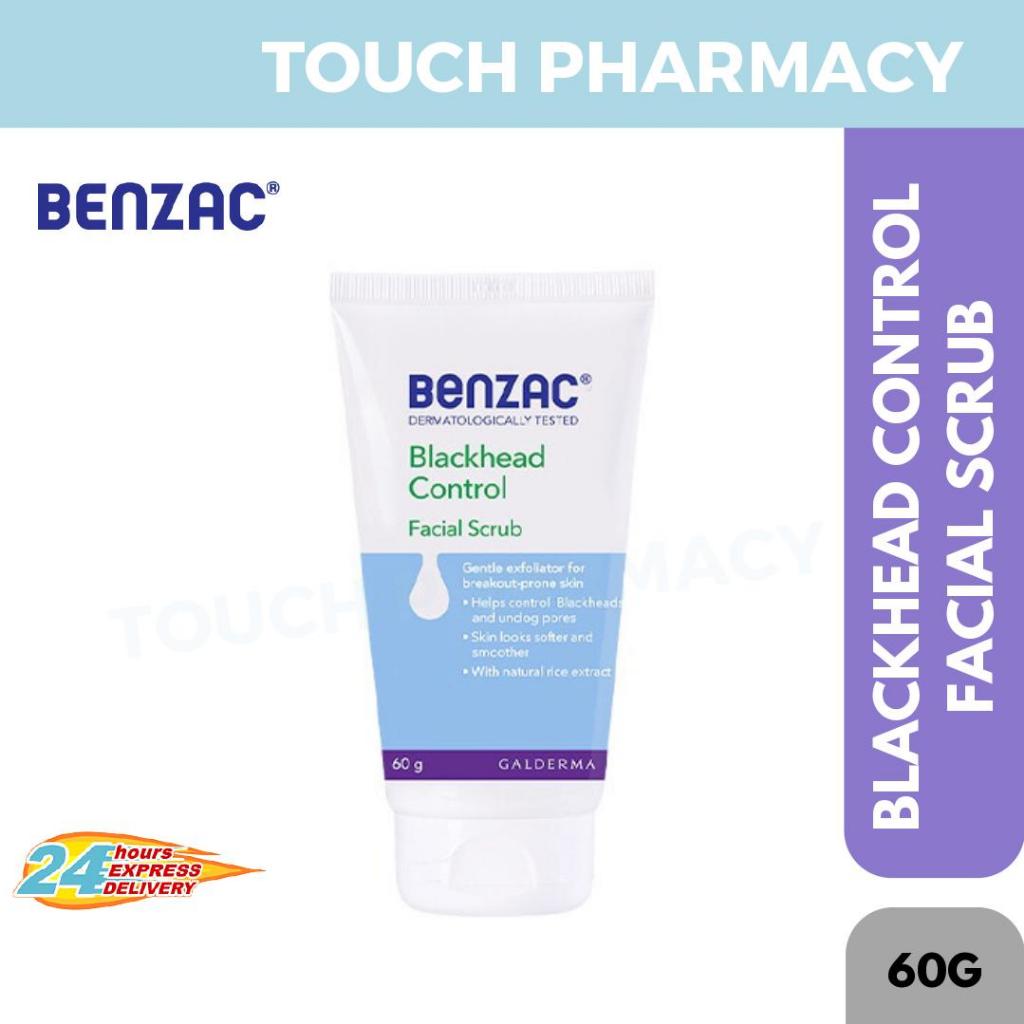 BENZAC Blackhead Control Facial Scrub 60G | Shopee Malaysia