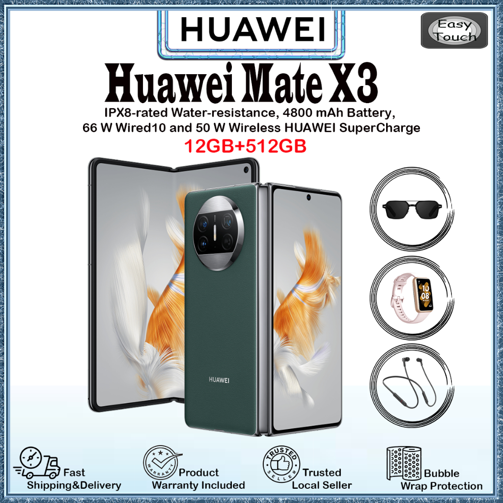 HUAWEI Mate X3 | 12GB+512GB | IPX8-rated Water-resistance⁠ | 4800 mAh ...