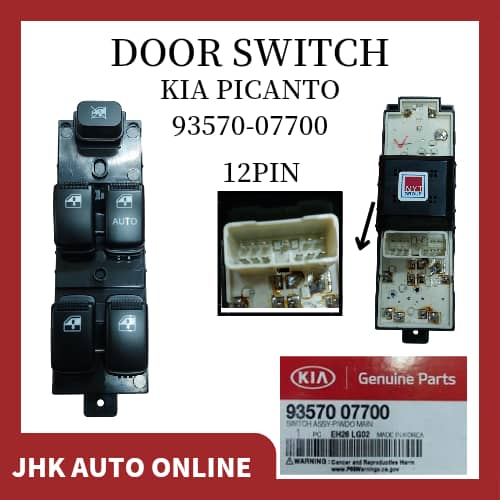 KIA PICANTO SWITCH POWER WINDOW MIAN SIZE FRONT RIGHT ORIGINAL KIA ...