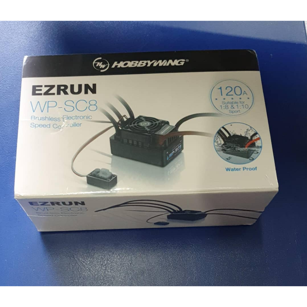 Original Hobbywing Speed Controller Hobbywing EZRUN WP SC8 120A ...