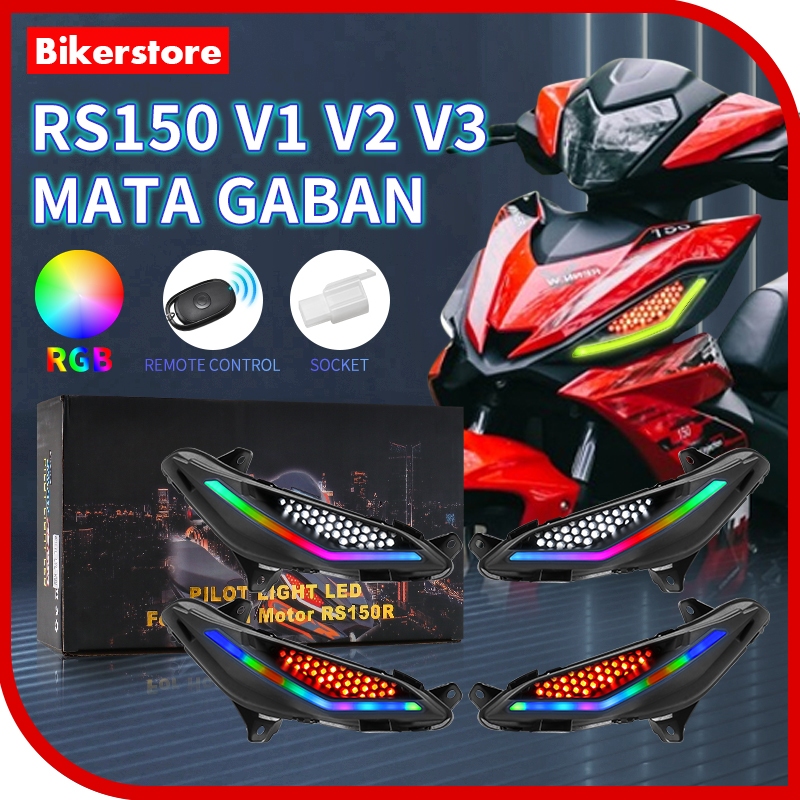 RS150 V1 V2 V3 RGB Mata Gaban LED Pilot Light Lampu Dada Position Lamp ... RS150 V1 V2 V3 RGB Mata Gaban LED Pilot Light Lampu Dada Position Lamp ...