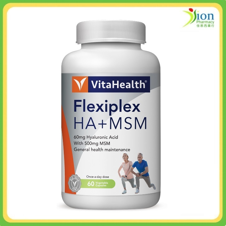 [LIMITED PROMOTION] VITAHEALTH FLEXIPLEX HA+MSM CAPSULES 60S | Shopee ...