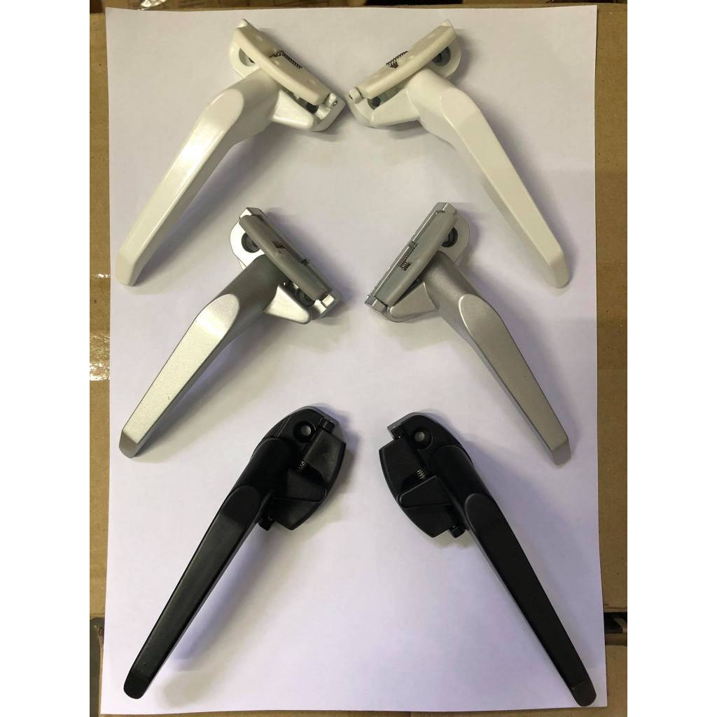 [50 pcs] Casement Handle CW-708 32mm Silver / White / Black Aluminium ...