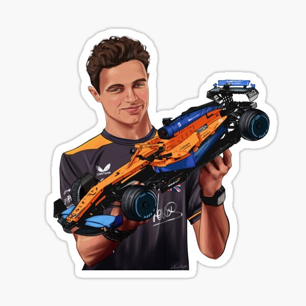 Lando Norris Stickers v5 | Shopee Malaysia