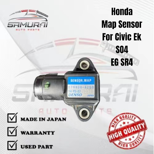 Honda Map Sensor For Civic EK SO4/EG SR4 - Used Parts Japan | Shopee ...