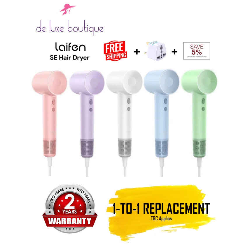 Laifen Swift SE High-Speed Hair Dryer (2 Years 1-to-1 Replacement Warranty ) | Shopee Malaysia