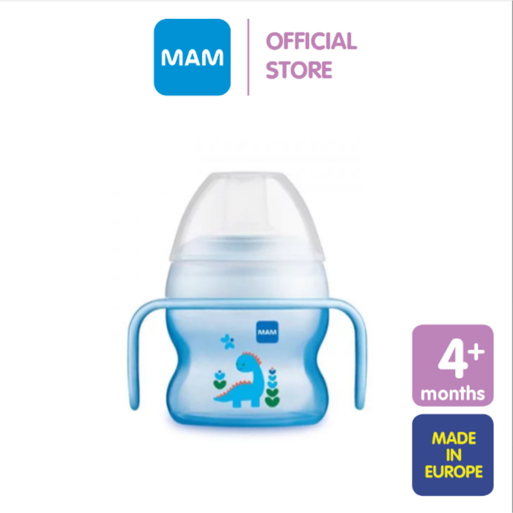 MAM Starter Cup (150ml), Baby Drinking Cup, Non-Slip Handles | Shopee ...