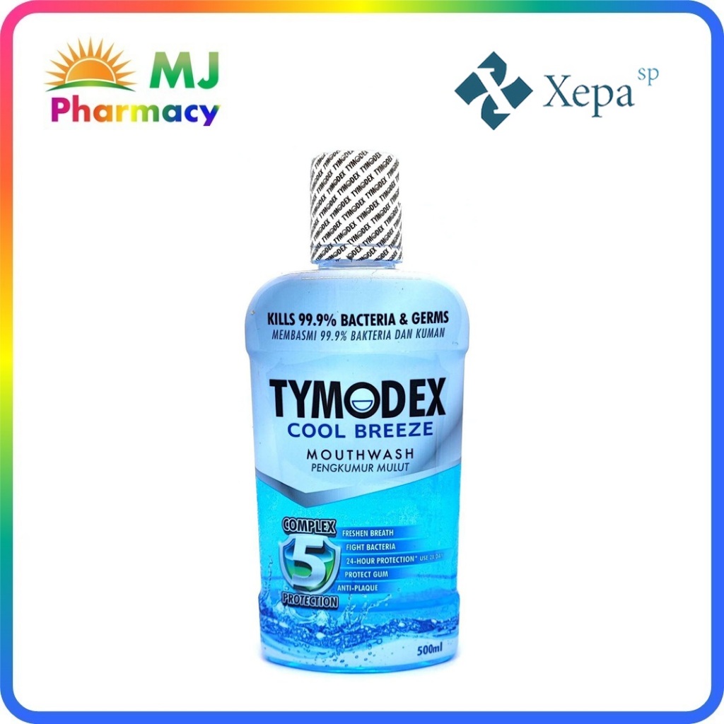TYMODEX COOL BREEZE MOUTH WASH 500ML | Shopee Malaysia