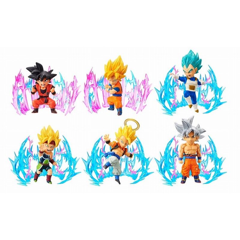 BANPRESTO WCF DRAGON BALL SUPER DBS -PLUS EFFECT- SET KAIO-KEN/SS/UI GOKOU/GOKU/SSGSS VEGETA ...