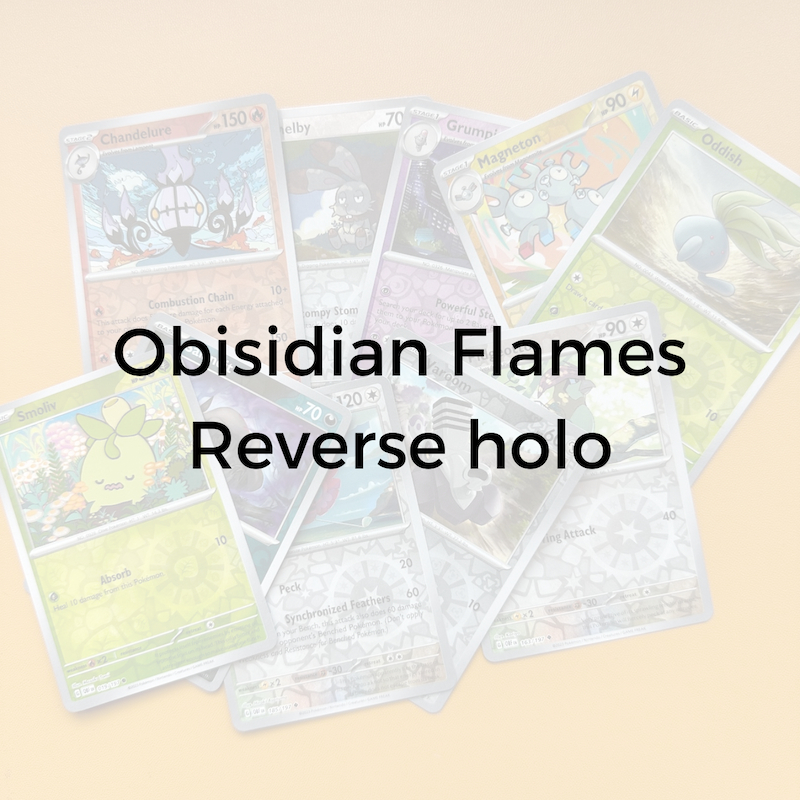 Reverse Holo - Part 2 | SV03 Obsidian Flames [Pokemon TCG] | Shopee Malaysia