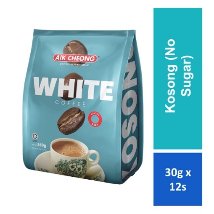 Aik Cheong White Coffee - Kosong (360g/30g x 12 Sticks) | Shopee Malaysia