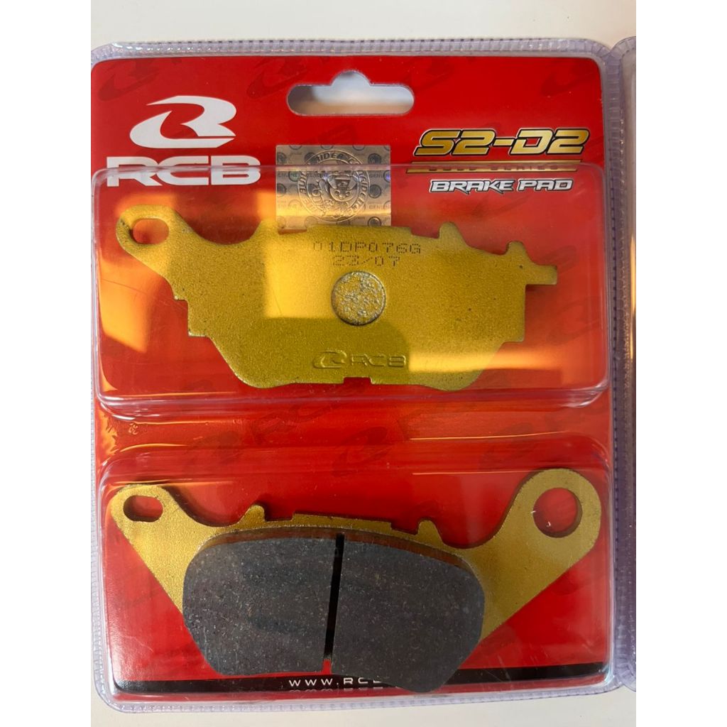 RCB RACING BOY BRAKE PAD S2-D2 / S2D2 * FRONT * Y15ZR / LC135 V8 FI ...