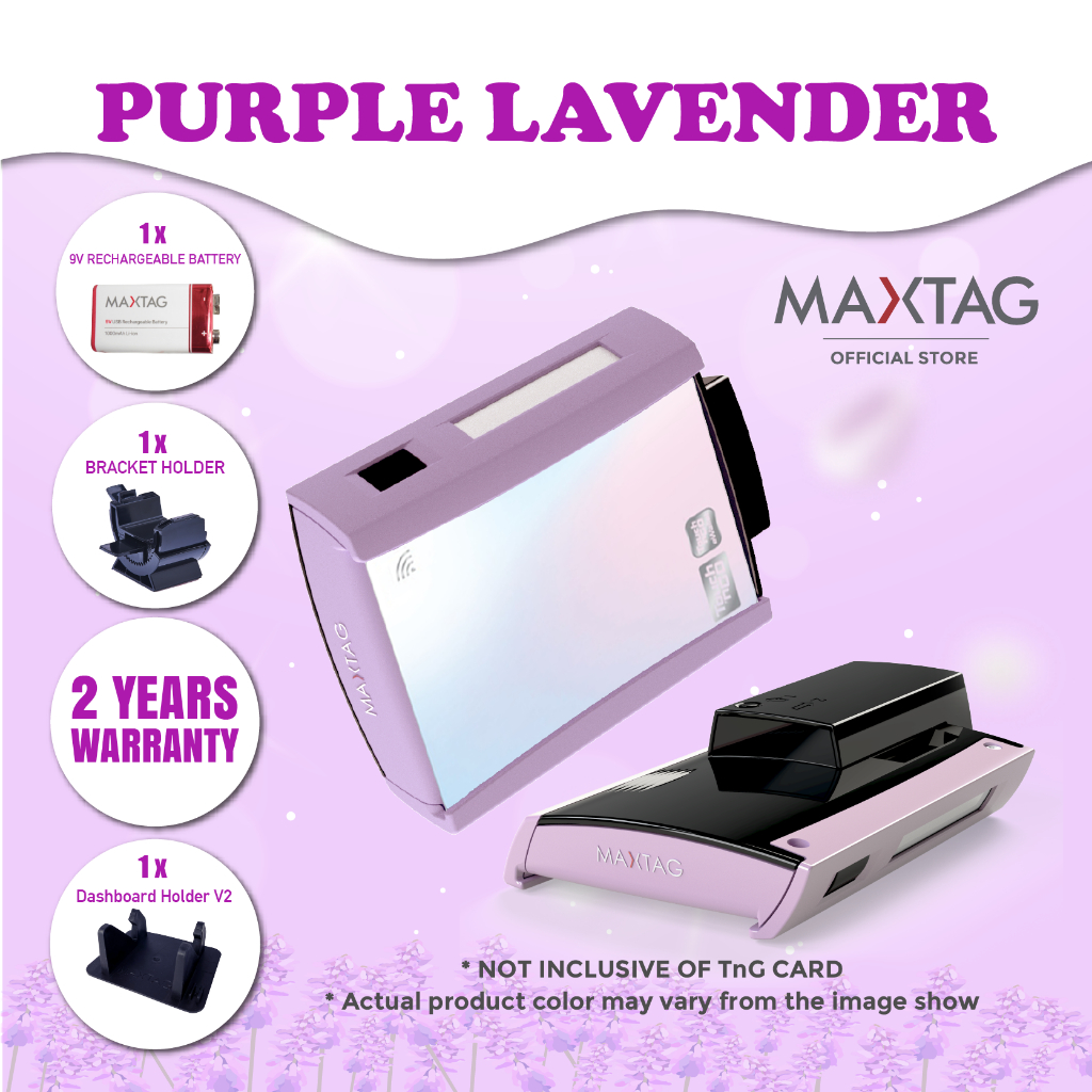 Purple Lavender Edition MaxTag Touch n Go Toll | Shopee Malaysia