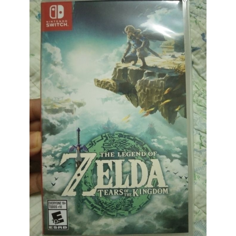 Zelda Totk - The Legend Of Zelda:Tears Of The Kingdom Physical Copy ...