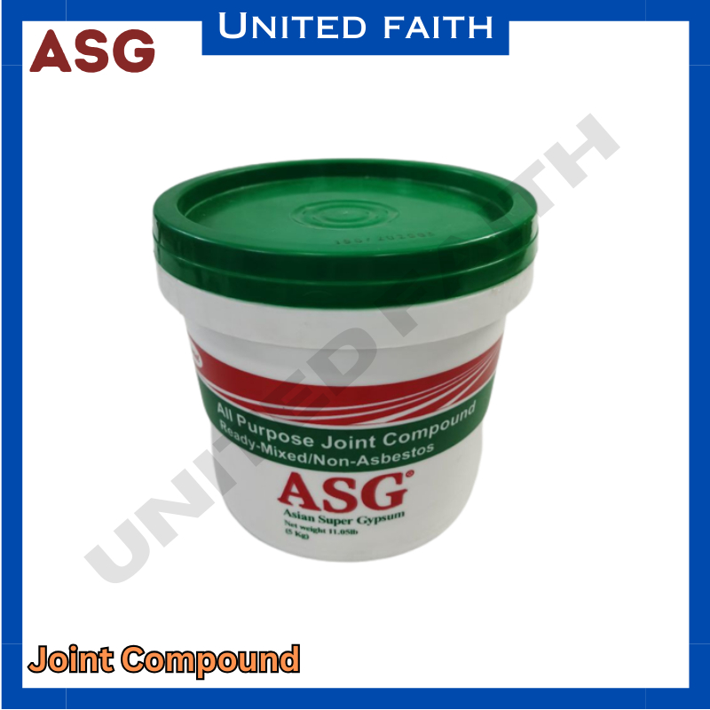 ASG Polly Filla All Purpose Ready Mixed Joint Compound 5 KG | Shopee ...