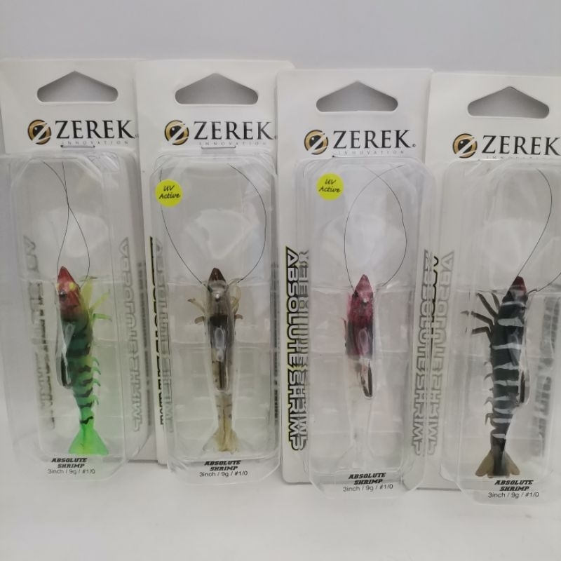 ZEREK LIVE ABSOLUTE SHRIMP 3’/3.5'/4.5' | Shopee Malaysia