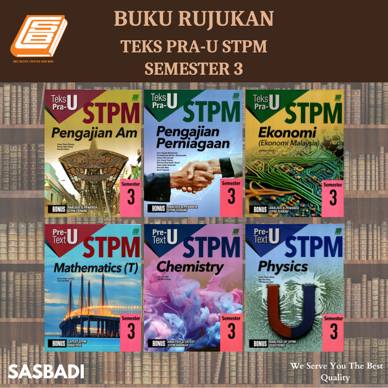 [SBCB] Buku Rujukan : Teks Pra-U STPM Semester 3 | Shopee Malaysia