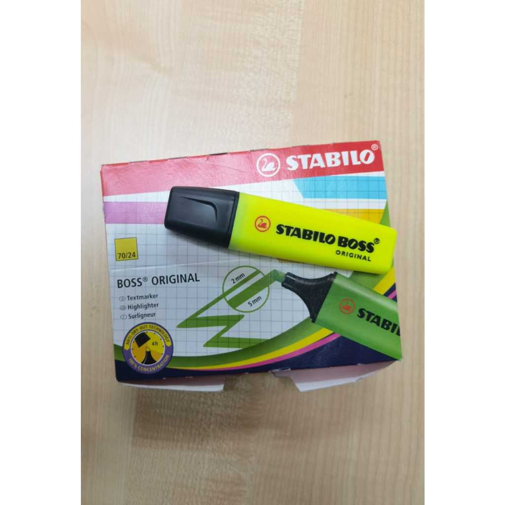 Stabilo Boss Original Highlighter Marker Pen / Pastel Highlight Pen ...