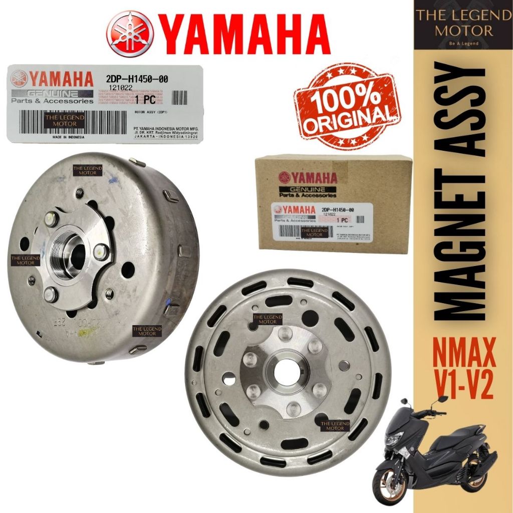 NMAX V1 V2 NMAX155 NMAX 150 Magnet Assy Rotor Magneto Ori Fuel Coil ...