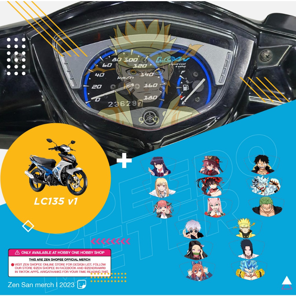 Anime Speedometer for LC135 v1 | Shopee Malaysia