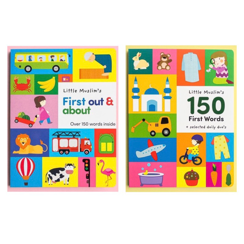 LITTLE MUSLIM'S FIRST 150 WORDS/LITTLE MUSLIM'S FIRST OUT AND ABOUT ...