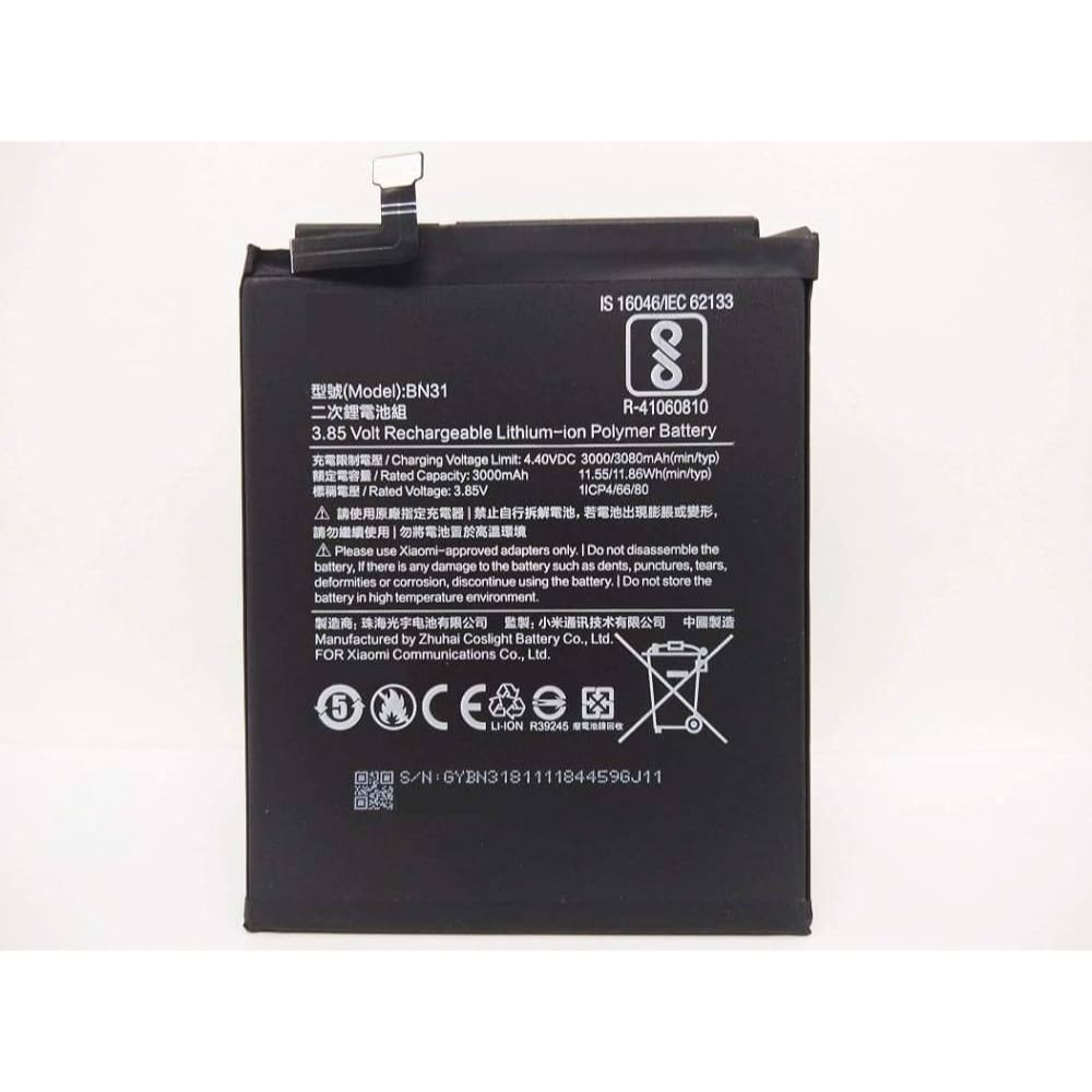 REDMI HONGMI MI NOTE 5A / 5A PRIME / XIAOMI MI 5X / XIAOMI A1 BN31 ...