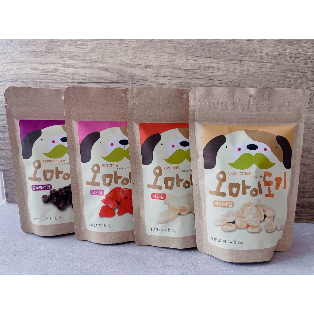 OH MY DOGGY Freeze Dried Fruit Chip 韩国宠物零食薯片 | Shopee Malaysia