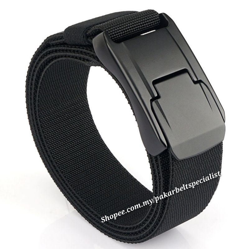 Tactical Belt Nylon Metal Buckle Tali pinggang lelaki belt men | Shopee ...