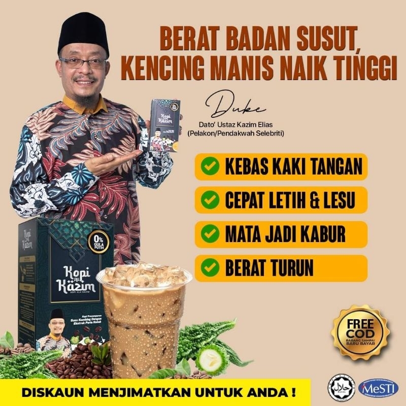 KOPI VIRAL USTAZ KAZIM KOPI ALA KAZIM | Shopee Malaysia
