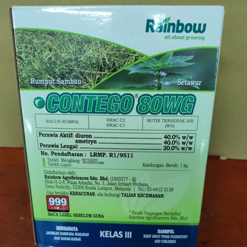 Contego 80WG 1kg racun rumput untuk Kebun nanas | Shopee Malaysia