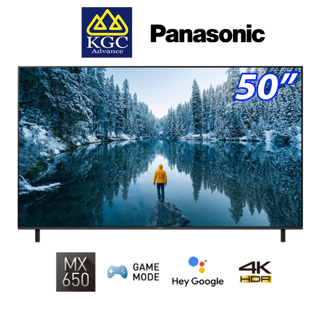 Panasonic (50") TH-50MX650K 4K HDR Google LED TV | Shopee Malaysia