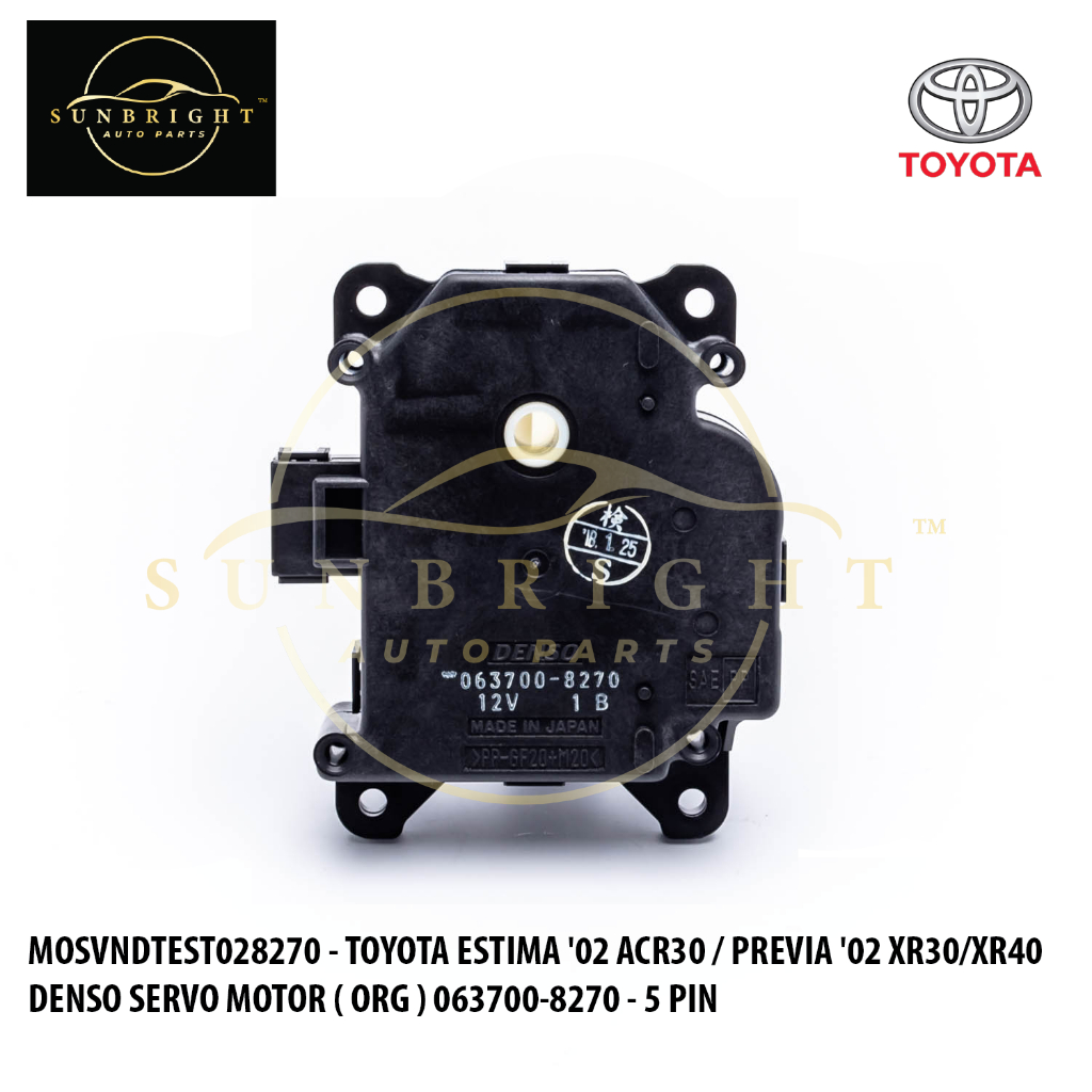 TOYOTA ESTIMA '02 ACR30 / PREVIA '02 XR30/XR40 DENSO SERVO MOTOR ( ORG ...