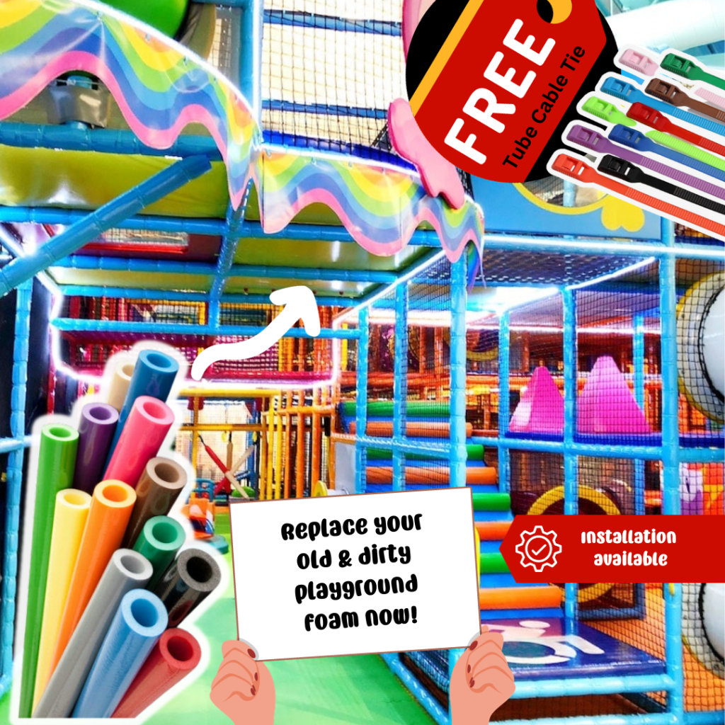 Playground Kindergarden Safety Tube Foam Kids Baby Security PVC ...