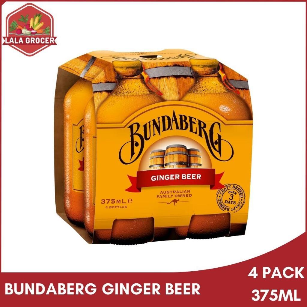 Bundaberg Ginger Beer 375ML x 4 pack | Shopee Malaysia
