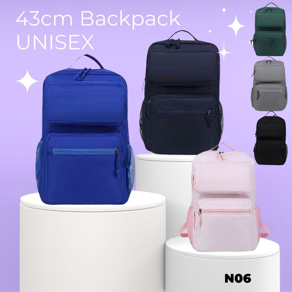 N06 Korea Backpack High Quality ( Beg Sekolah / School Bag / Beg Galas ...