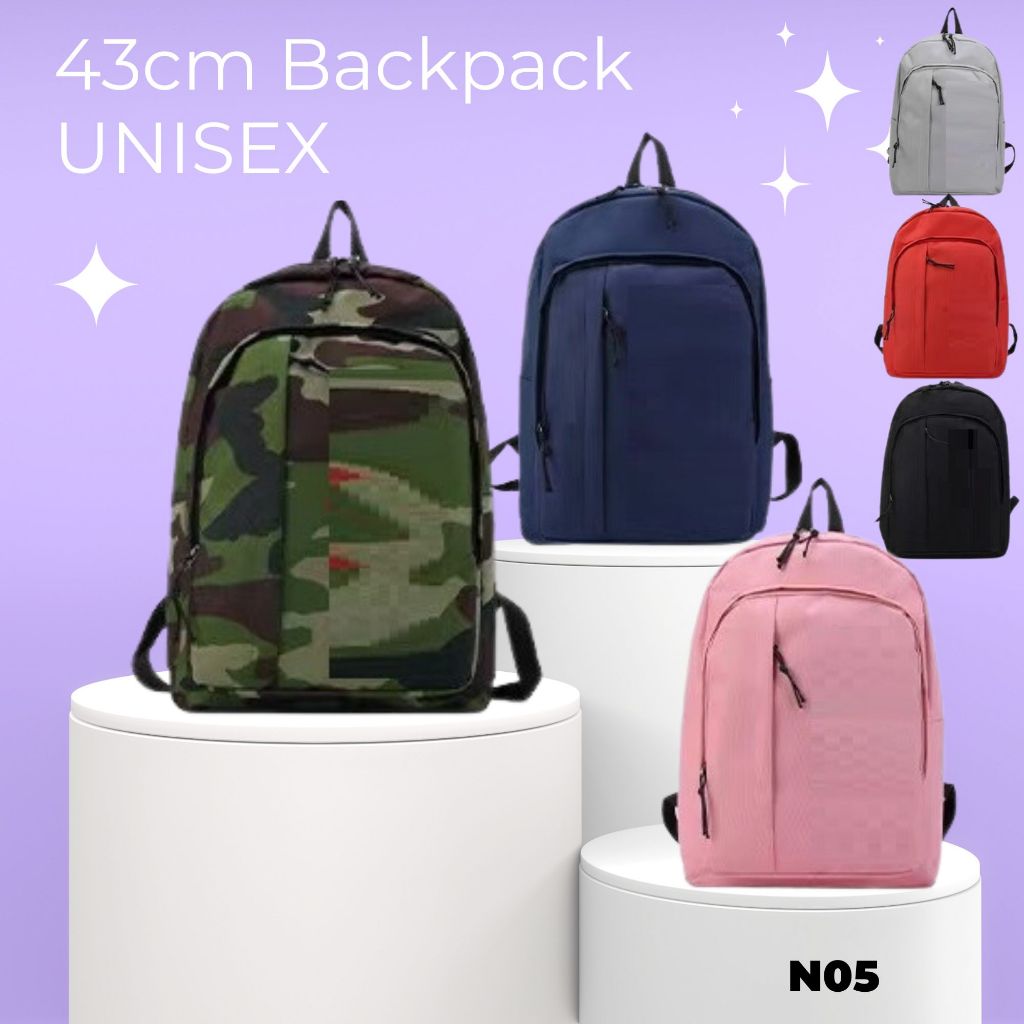 N05 Korea Backpack High Quality ( Beg Sekolah / School Bag / Beg Galas ...
