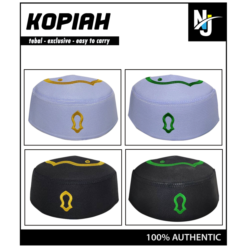 KOPIAH LOGO (Exclusive - Mudah Dibawa Dan Boleh Dilipat) PUTIH dan ...