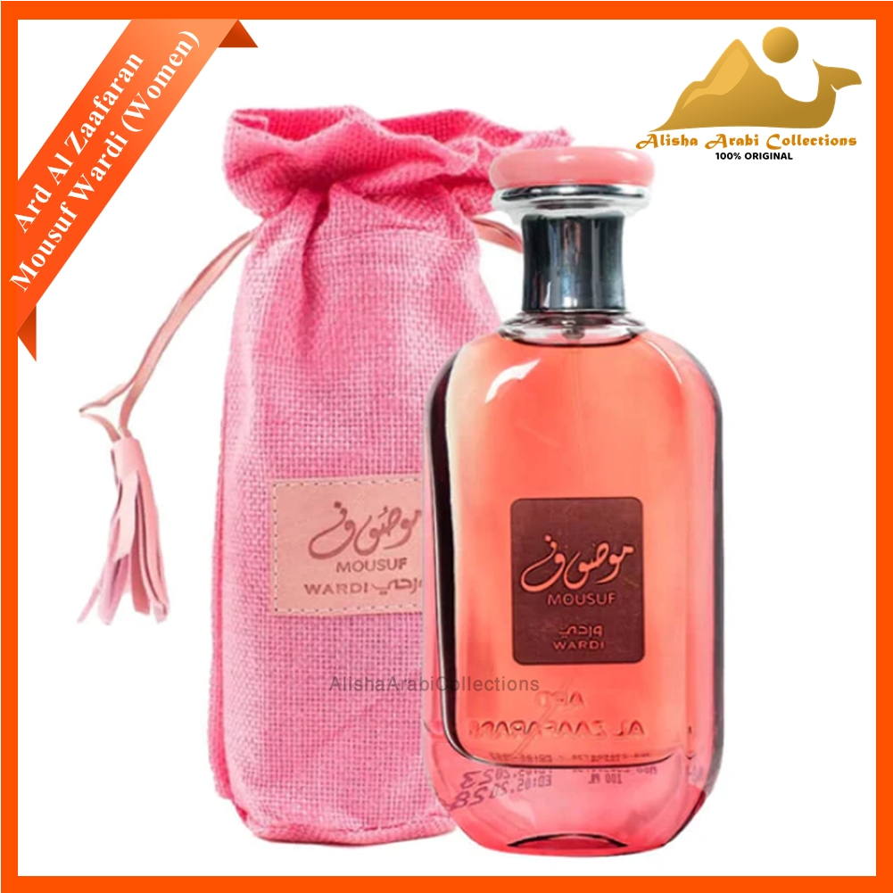 💯% Original Ard Al Zaafaran Mousuf Wardi EDP 100ml Perfume for Women ...