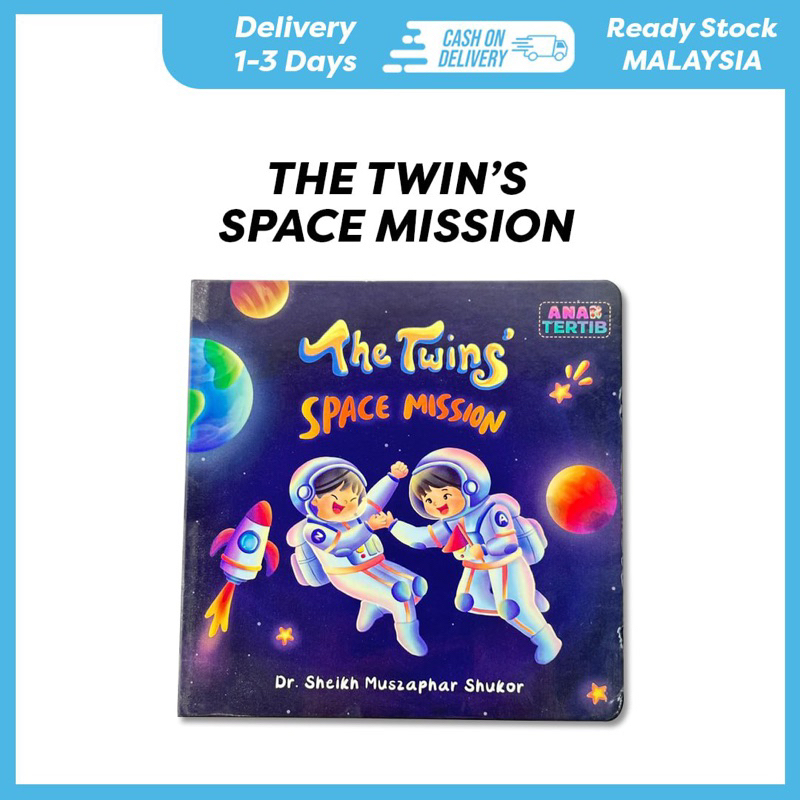 THE TWINS’ SPACE MISSION STORY BOOK- Dr Sheikh Muszaphar | Shopee Malaysia