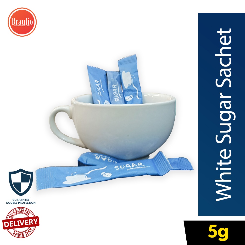 White Sugar Sachet 5g x 250's | Shopee Malaysia