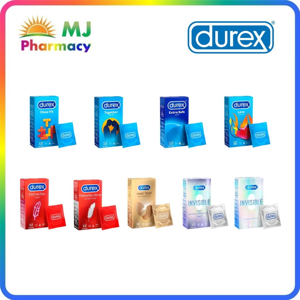 DUREX MEN'S CONDOM 3'S | 10'S | 12'S | Shopee Malaysia